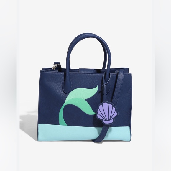 Disney | Bags | Disney The Little Mermaid Fin Crossbody Bag | Poshmark